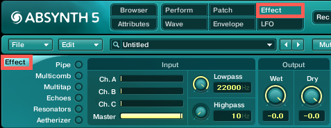 Cómo utilizar el efecto Aetherizer delay en ABSYNTH – Native Instruments