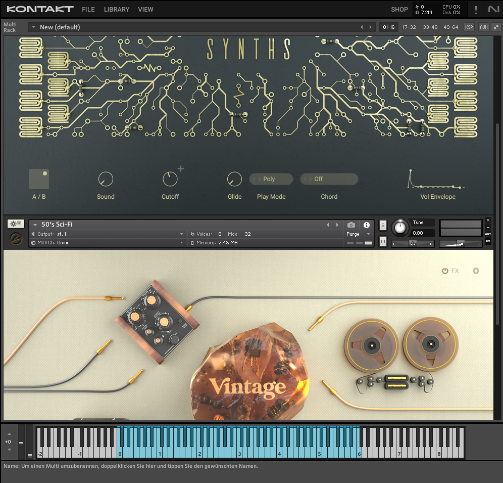 Kontakt 7.7 - User Interface Changes – Native Instruments