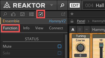 Preparing your REAKTOR 6 User Ensembles for KOMPLETE KONTROL – Native ...