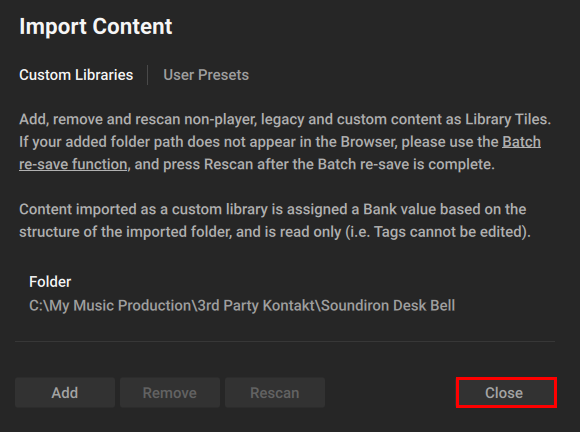 How to Add Non-Player Libraries to Kontakt 7 / 8's Browser – Native ... How to Add Non-Player Libraries to Kontakt 7 / 8's Browser – Native ...