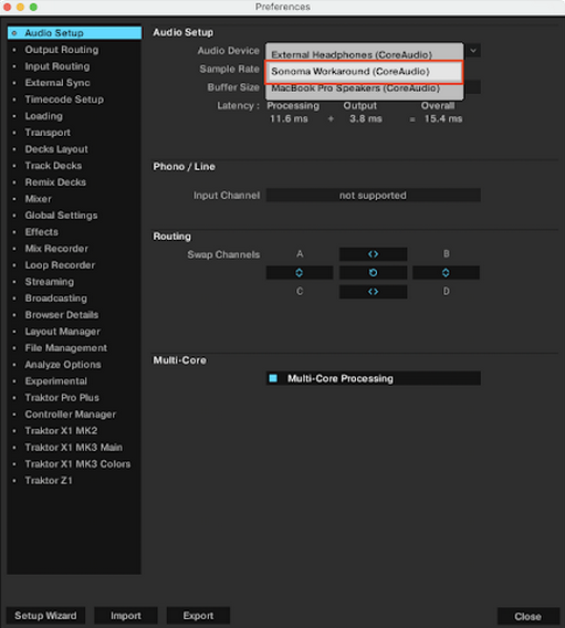 Traktor Pro 3: Aggregate Device Issues on macOS 14 (Sonoma) – Native Instruments