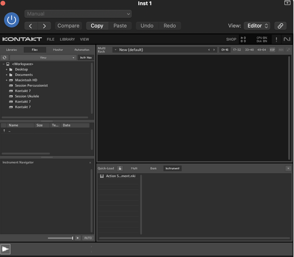 Kontakt 7.7 - User Interface Changes – Native Instruments