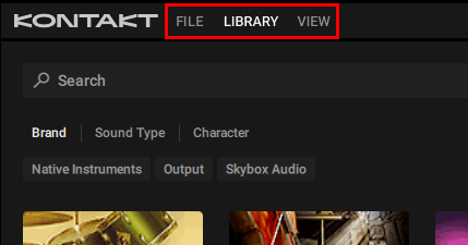 Kontakt 7.7 - User Interface Changes – Native Instruments