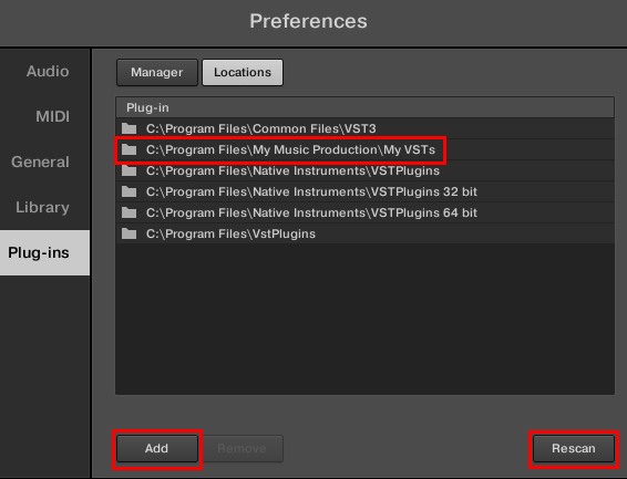 Plug-ins en Komplete Kontrol – Native Instruments