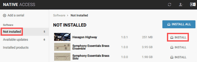 Reinstalling a Product with Native Access on OS X 10.9 – Native Instruments