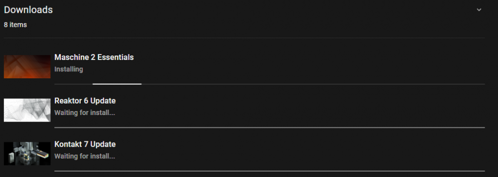 Installation gets stuck in Native Access (Windows) – Native Instruments