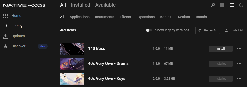 NI 下载和安装指南 – Native Instruments