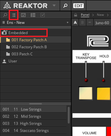 Preparing your REAKTOR 6 User Ensembles for KOMPLETE KONTROL – Native ...