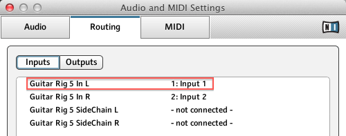 I Cannot Get Any Sound Output from Guitar Rig – Native Instruments