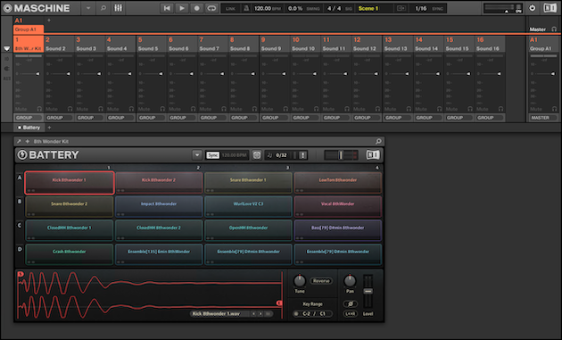 How to Play Battery Kits with a Maschine Controller – Native Instruments