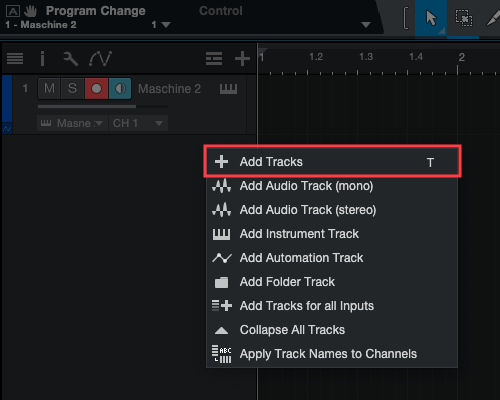 Triggering MASCHINE Instruments from PreSonus Studio One – Native ...