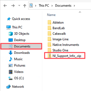 如何使用 NI 技术支持工具（NI Support Tool） – Native Instruments