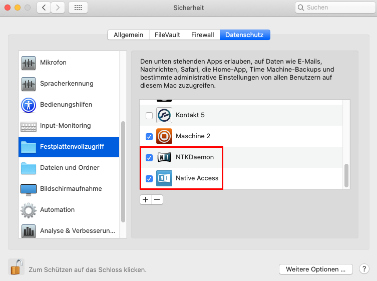 Native Access friert beim Starten bei "Installing Dependencies" ein – Native Instruments