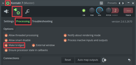 Kontakt 7 / 8 erscheint unscharf in FL Studio – Native Instruments