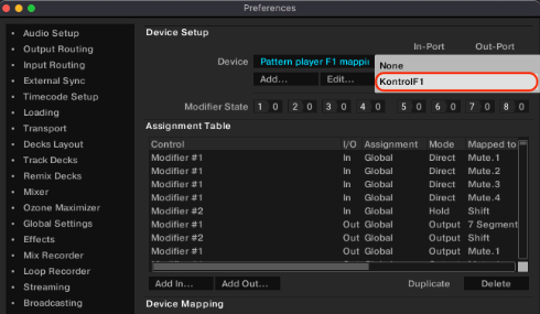How to Set up a TRAKTOR Kontrol F1 Factory Mapping for Pattern Player ...