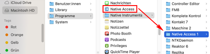 Native Access 1 & 2 gleichzeitig auf einem Apple Silicon M1-Computer ...